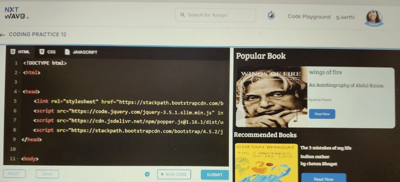 Aarti G on LinkedIn: #nxtwave #ccbp #html #css #learning #consistency # ... Aarti G on LinkedIn: #nxtwave #ccbp #html #css #learning #consistency # ...