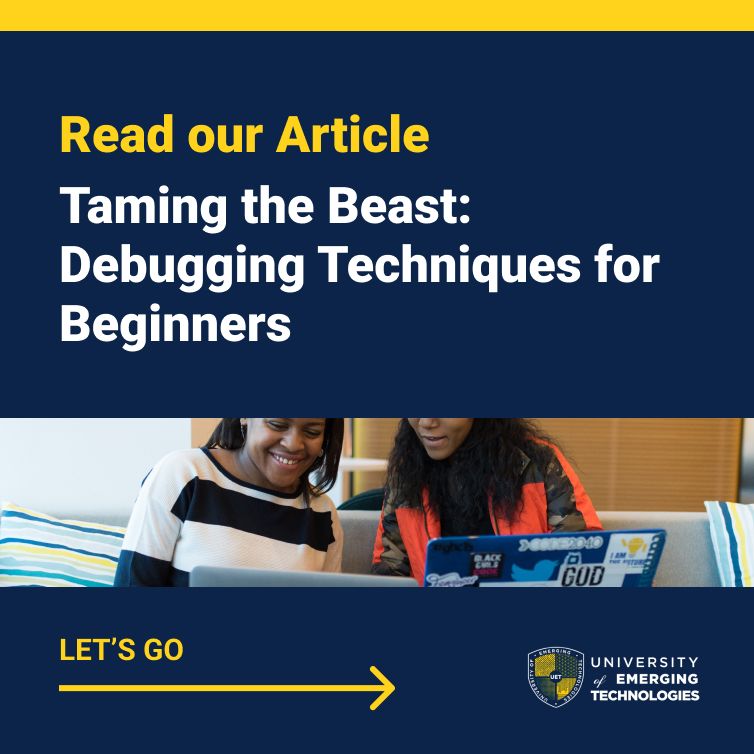 University of Emerging Technologies on LinkedIn: #debugging #techtips # ... University of Emerging Technologies on LinkedIn: #debugging #techtips # ...