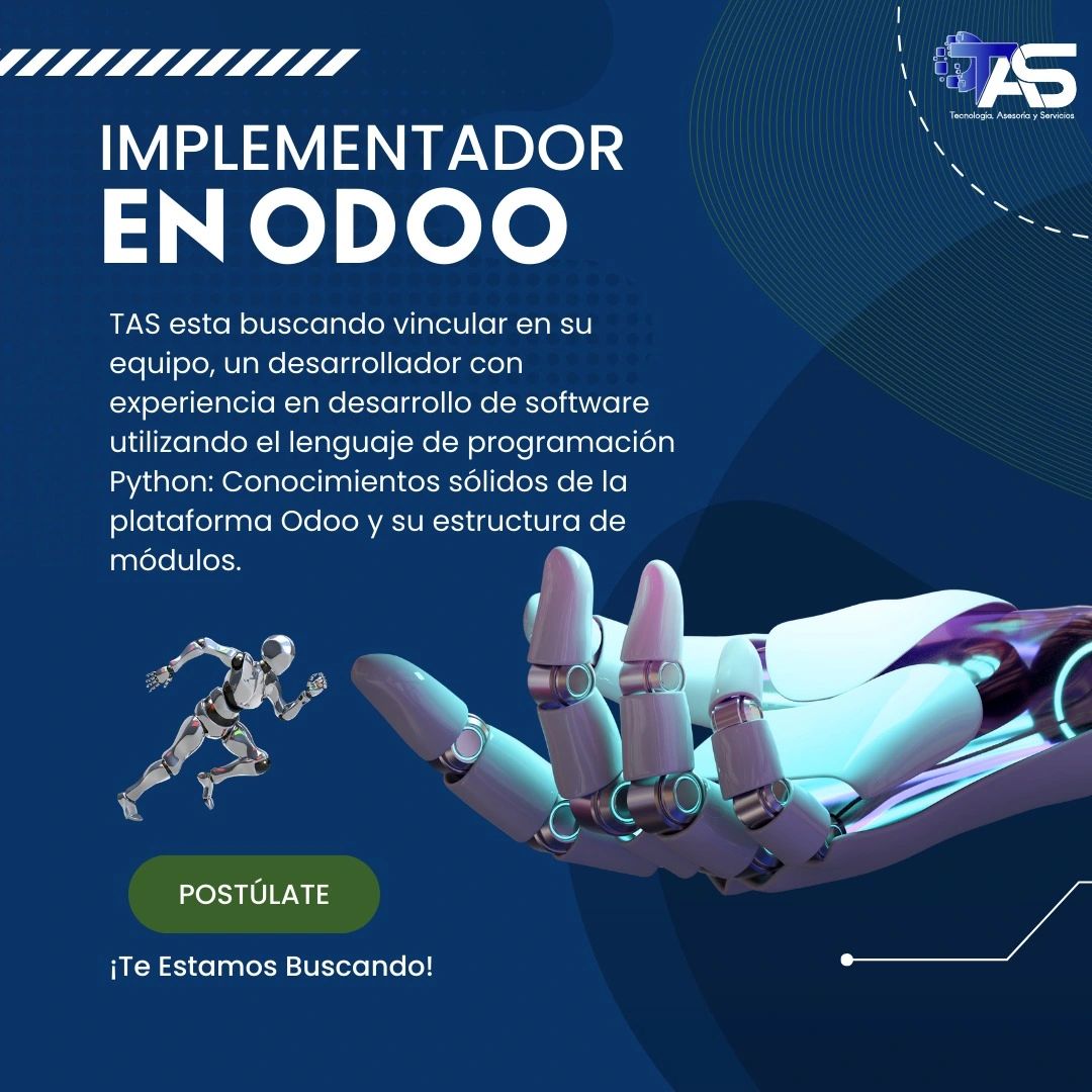 TAS, Tecnología, Asesoría y Servcios. on LinkedIn: #implementacionodoo ... TAS, Tecnología, Asesoría y Servcios. on LinkedIn: #implementacionodoo ...
