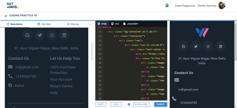 Sambu Sowmya Gupta on LinkedIn: #codepractice10 #pythonprogramming # ... Sambu Sowmya Gupta on LinkedIn: #codepractice10 #pythonprogramming # ...