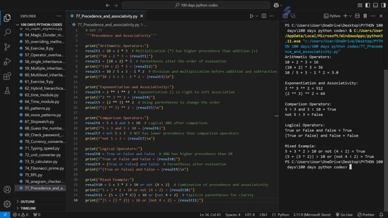 Akhil .. on LinkedIn: #100daysofpython #python #learningneverstops # ... Akhil .. on LinkedIn: #100daysofpython #python #learningneverstops # ...