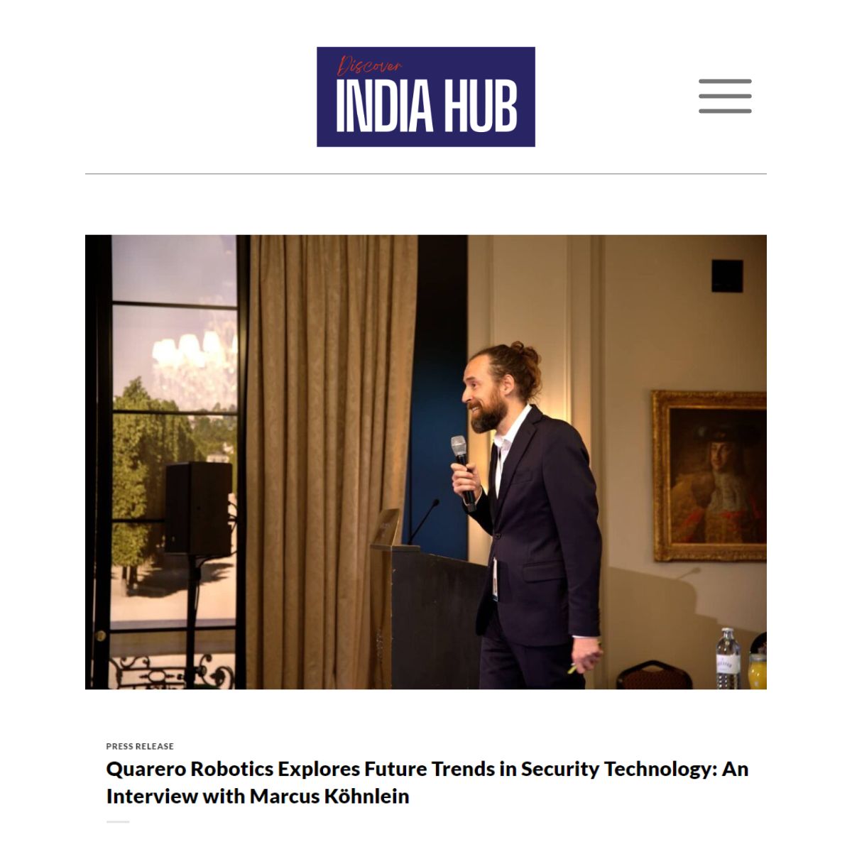 Quarero Robotics on LinkedIn: #ai #robotics #securitytech Quarero Robotics on LinkedIn: #ai #robotics #securitytech