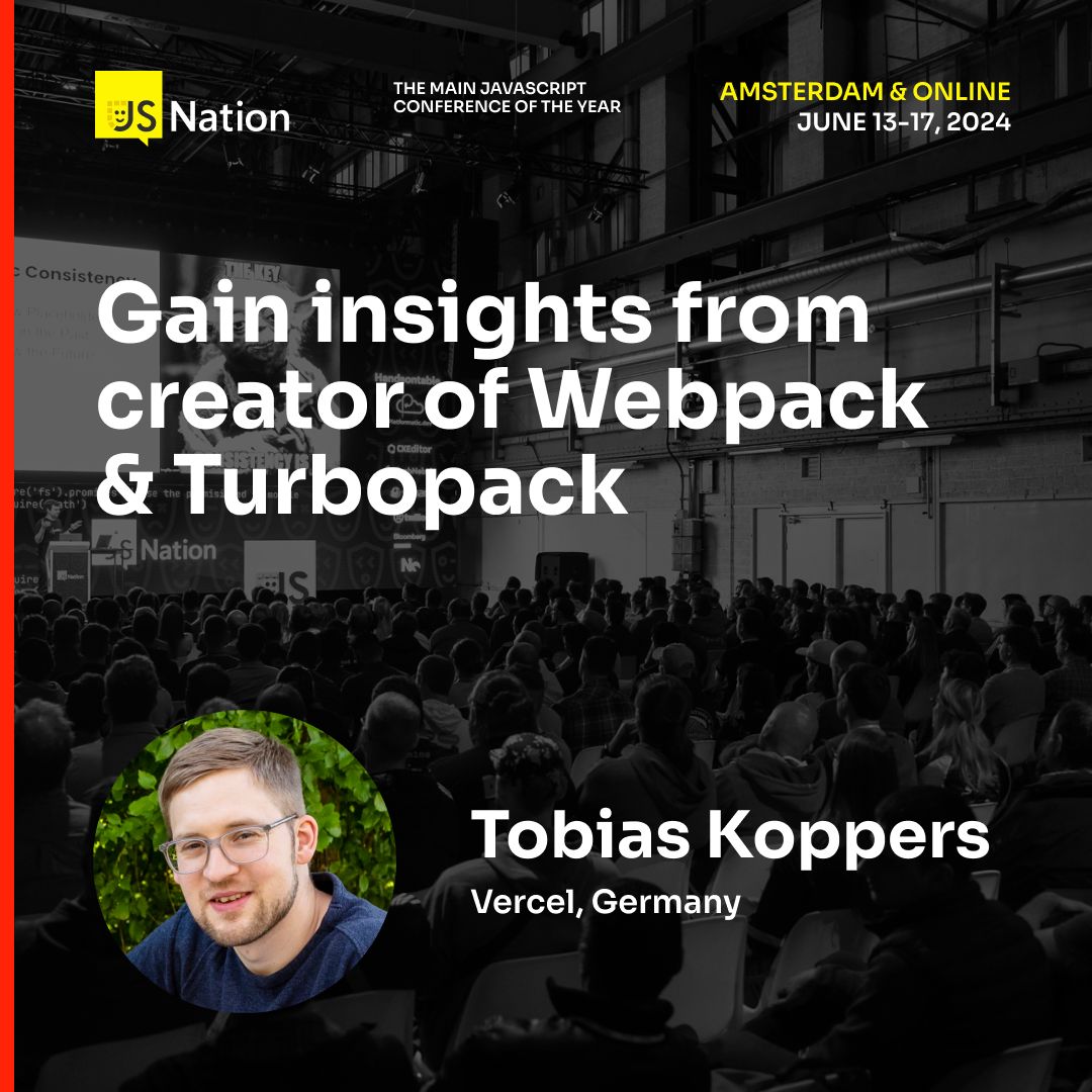 JSNation on LinkedIn: #turbopack #webpack #javascript JSNation on LinkedIn: #turbopack #webpack #javascript