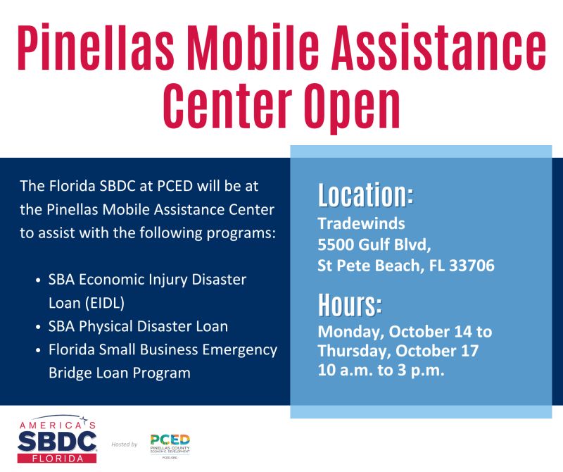 Pinellas County Economic Development on LinkedIn: 📢 Was your business ... Pinellas County Economic Development on LinkedIn: 📢 Was your business ...