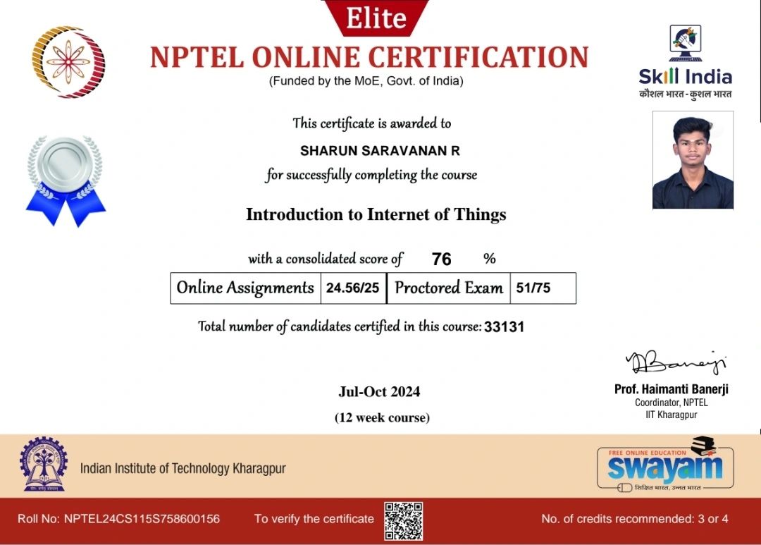 #nptel #iot #elitesilver #internetofthings #techlearning #smarttech ... #nptel #iot #elitesilver #internetofthings #techlearning #smarttech ...
