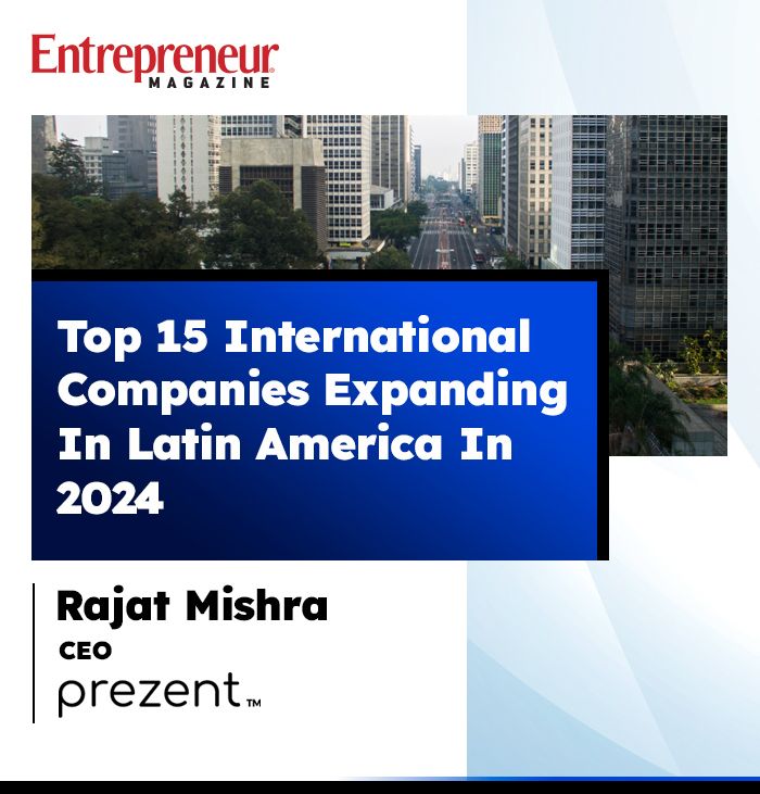 Conrad Egusa on LinkedIn: Prezent, led by Rajat Mishra, was named to ... Conrad Egusa on LinkedIn: Prezent, led by Rajat Mishra, was named to ...