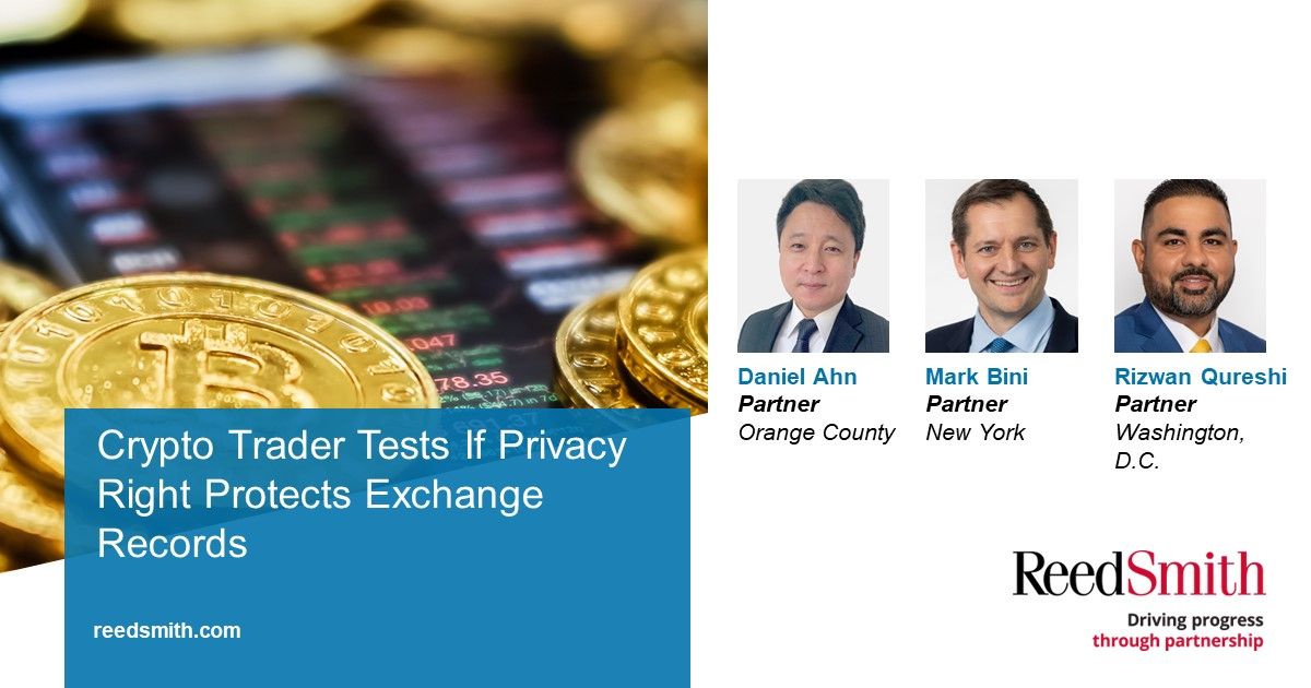 #crypto #regulatory | Reed Smith Regulatory & Investigations #crypto #regulatory | Reed Smith Regulatory & Investigations