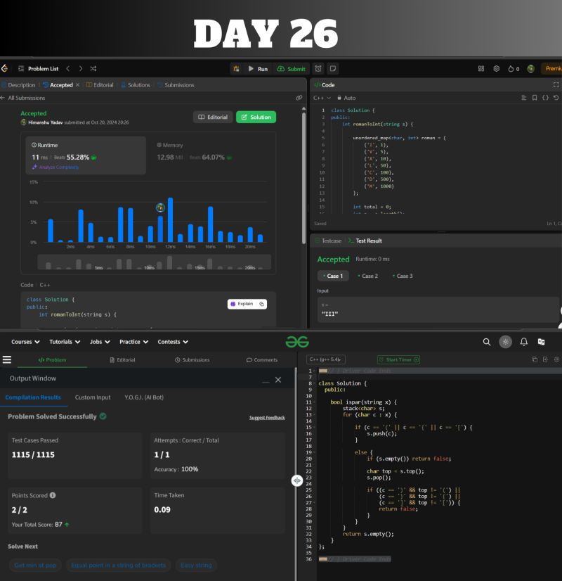 HIMANSHU YADAV on LinkedIn: #drgviswanathan #100daysofcode #leetcode # ... HIMANSHU YADAV on LinkedIn: #drgviswanathan #100daysofcode #leetcode # ...