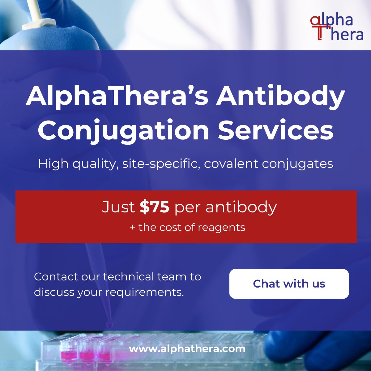 Antibody Conjugation Services - AlphaThera | AlphaThera Antibody Conjugation Services - AlphaThera | AlphaThera
