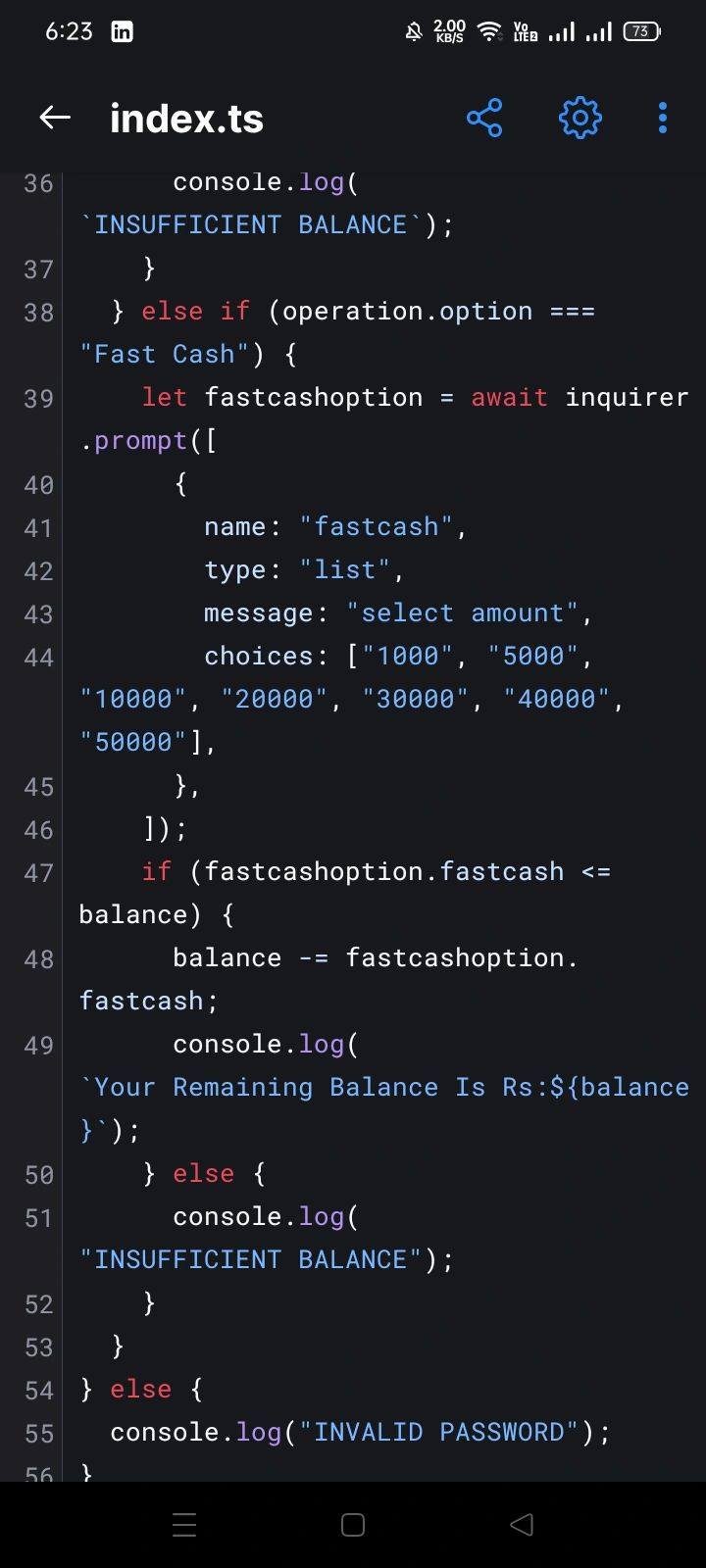 Hassaan Arain on LinkedIn: #codingjourney #nodejs #typescript #inquirer ... Hassaan Arain on LinkedIn: #codingjourney #nodejs #typescript #inquirer ...