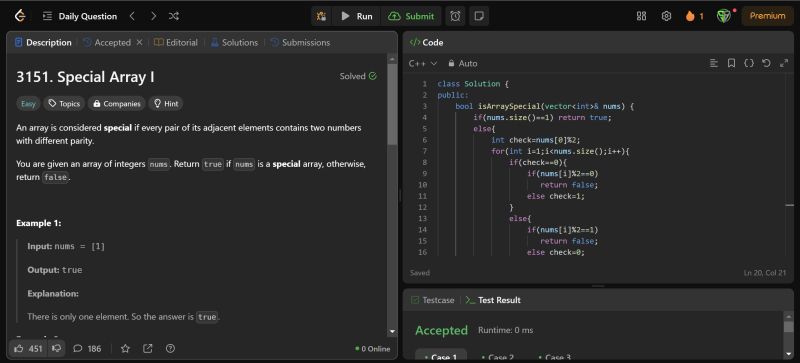 Sai Bhatia on LinkedIn: #leetcodechallenge #100daysofcoding #codingjourney Sai Bhatia on LinkedIn: #leetcodechallenge #100daysofcoding #codingjourney