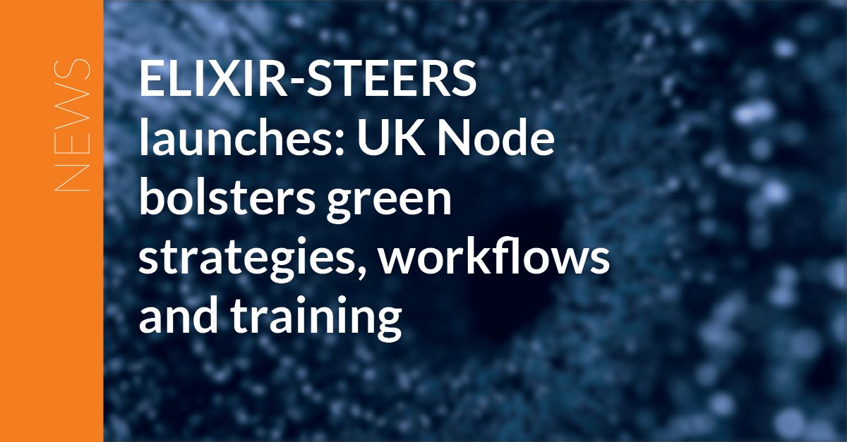 Earlham Institute on LinkedIn: #elixir_steers Earlham Institute on LinkedIn: #elixir_steers