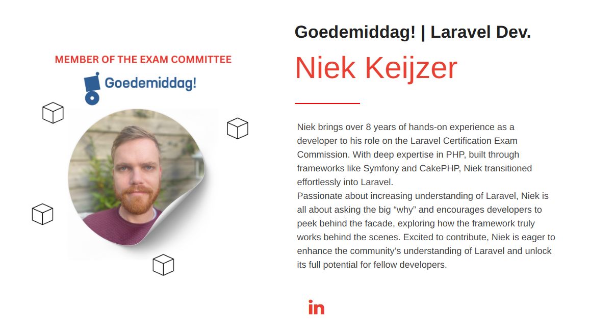 Jasper Willems on LinkedIn: #laravel #certification #communitydriven # ... Jasper Willems on LinkedIn: #laravel #certification #communitydriven # ...