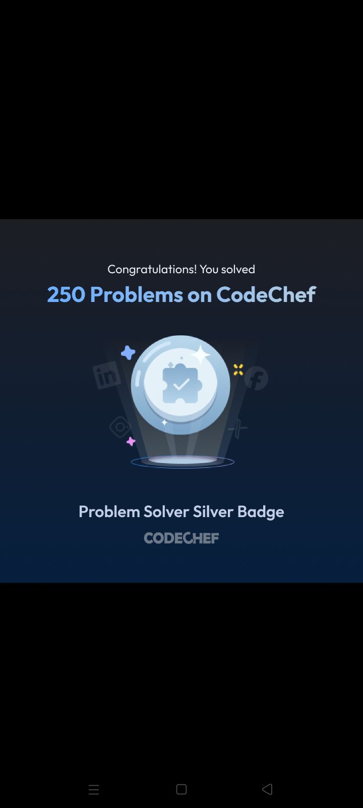 Divyanshi Rajput on LinkedIn: #codechef #problemsolving #silver # ... Divyanshi Rajput on LinkedIn: #codechef #problemsolving #silver # ...