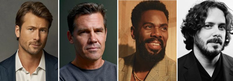 Glen Powell, Josh Brolin, Colman Domingo and Filmmaker Edgar Wright ... Glen Powell, Josh Brolin, Colman Domingo and Filmmaker Edgar Wright ...