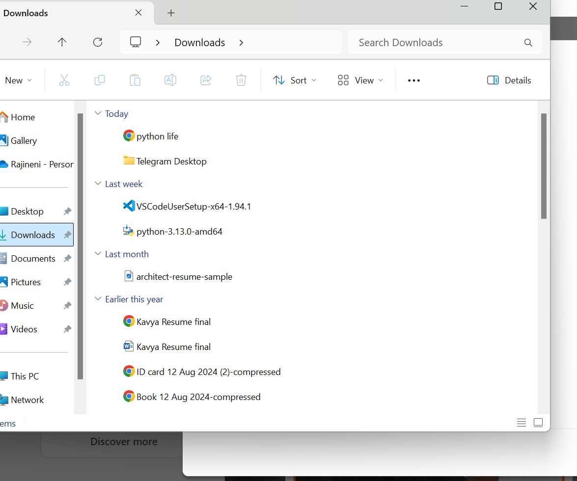 KAVYA R on LinkedIn: task 1 installation Kiran Sagar PythonLife KAVYA R on LinkedIn: task 1 installation Kiran Sagar PythonLife