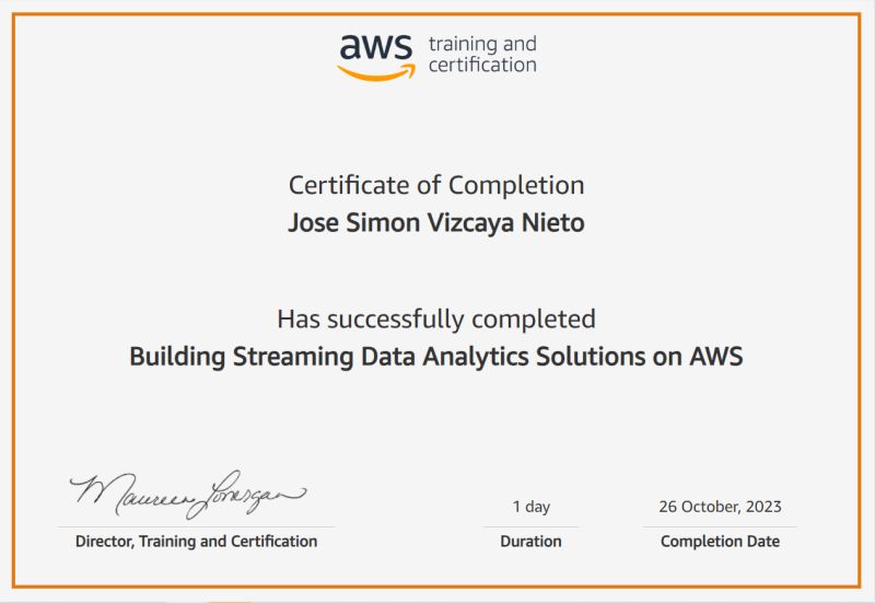 José Simón Vizcaya Nieto on LinkedIn: Building Streaming Data Analytics ... José Simón Vizcaya Nieto on LinkedIn: Building Streaming Data Analytics ...