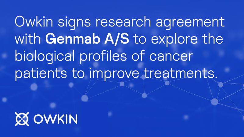 Owkin signs research agreement with Genmab A/S to explore the ... Owkin signs research agreement with Genmab A/S to explore the ...