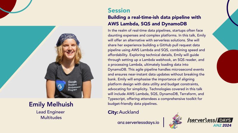 ServerlessDays ANZ on LinkedIn: In our ServerlessDays ANZ session ... ServerlessDays ANZ on LinkedIn: In our ServerlessDays ANZ session ...