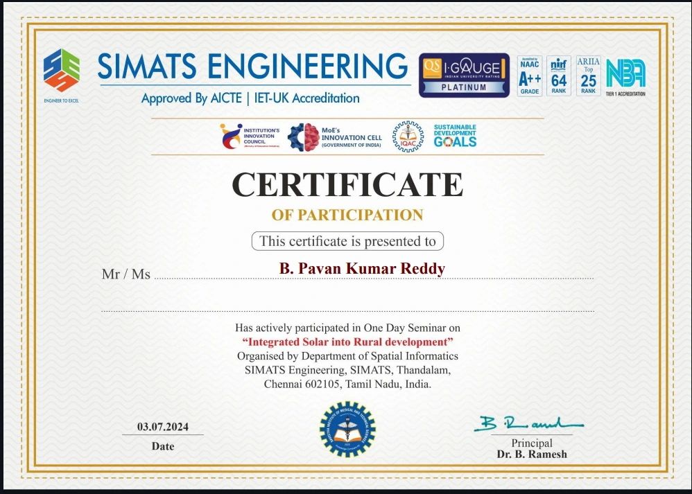 Pavan Kumar Reddy Bhumireddy posted on LinkedIn Pavan Kumar Reddy Bhumireddy posted on LinkedIn
