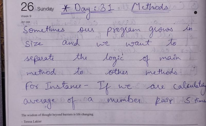 Karan Veer Pal on LinkedIn: #day31 #java #javaprogramming #javajourney ... Karan Veer Pal on LinkedIn: #day31 #java #javaprogramming #javajourney ...