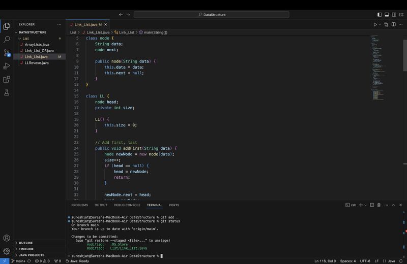Suresh Jat on LinkedIn: #java #datastructures #linkedlists # ... Suresh Jat on LinkedIn: #java #datastructures #linkedlists # ...