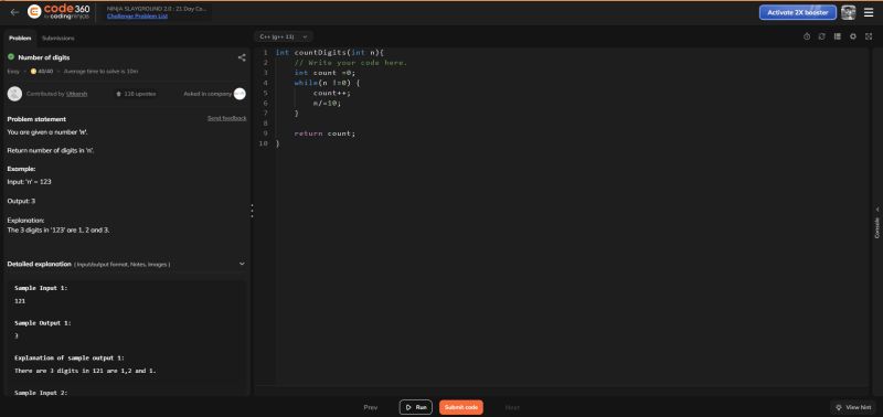 Jit Dhank on LinkedIn: #ninjaslayground #codingninjas #codingchallenge ... Jit Dhank on LinkedIn: #ninjaslayground #codingninjas #codingchallenge ...