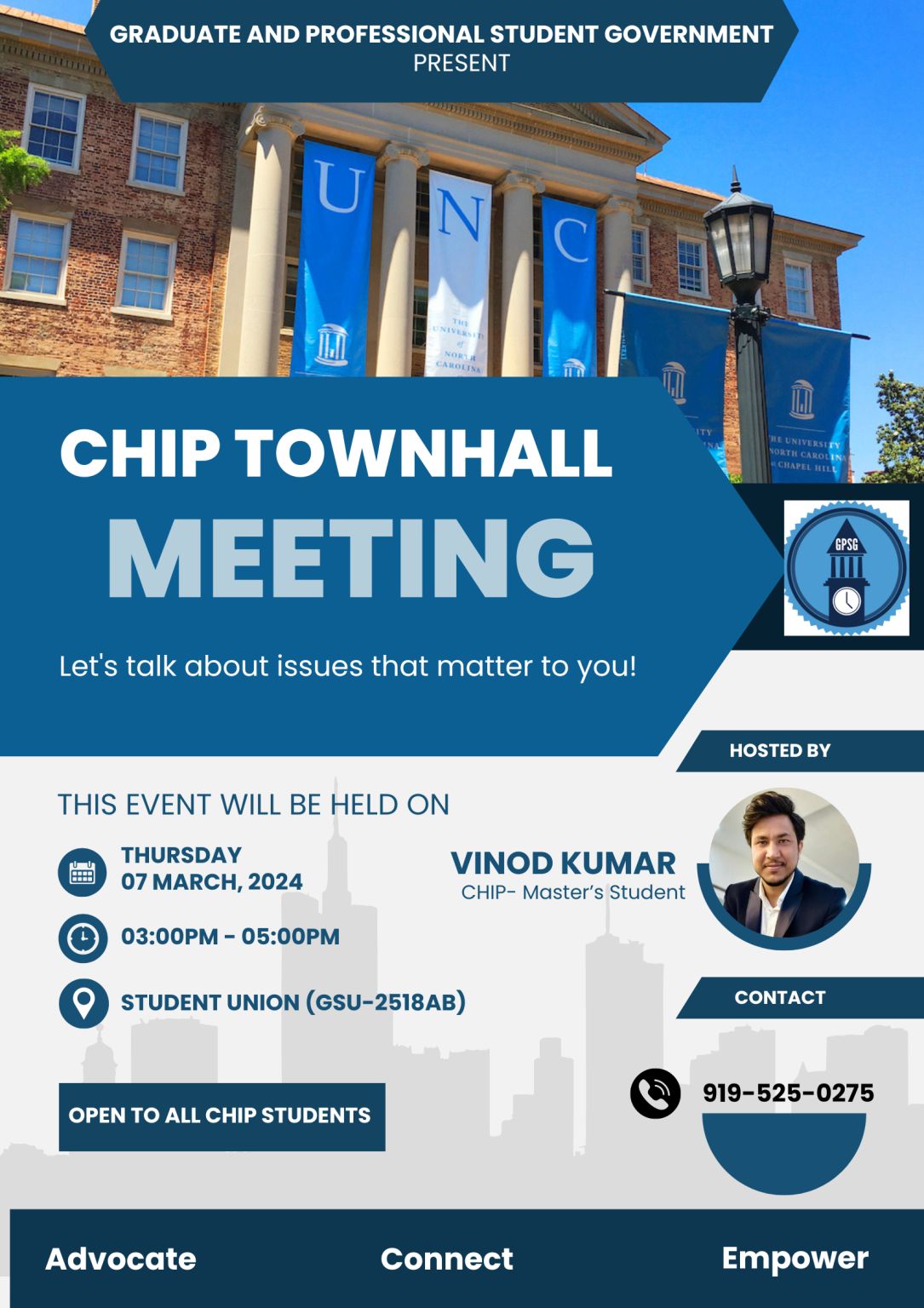 Join a student led townhall for CHIP this Thursday, March 7 at 3pm ... Join a student led townhall for CHIP this Thursday, March 7 at 3pm ...