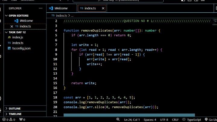 Syeda Khadija on LinkedIn: #coding #typescript #hellocoderteam # ... Syeda Khadija on LinkedIn: #coding #typescript #hellocoderteam # ...
