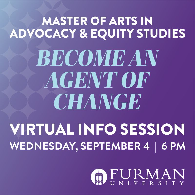 Furman University Graduate Studies on LinkedIn: Our next M.A. in ... Furman University Graduate Studies on LinkedIn: Our next M.A. in ...