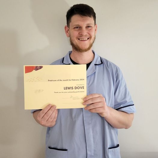 Buckland Care on LinkedIn: A huge congratulations to Lewis who was ... Buckland Care on LinkedIn: A huge congratulations to Lewis who was ...