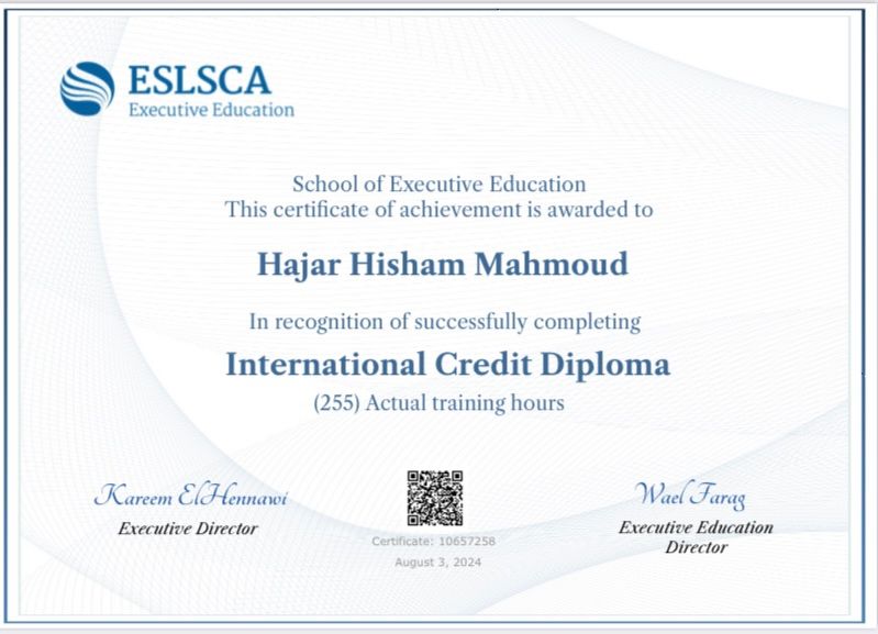Hajar Hisham on LinkedIn: After alot of commitment & dedication ... Hajar Hisham on LinkedIn: After alot of commitment & dedication ...