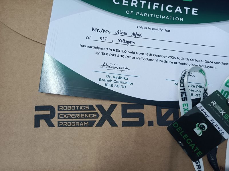 Abinu Alfred on LinkedIn: #rex5 #ieee #opencv #robotics #ai #automation ... Abinu Alfred on LinkedIn: #rex5 #ieee #opencv #robotics #ai #automation ...