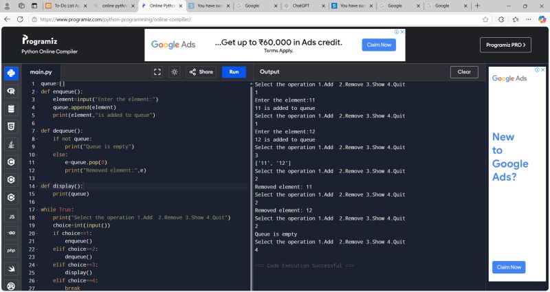 #queue #python #linkedin #process #fifo #implementation #operations # ... #queue #python #linkedin #process #fifo #implementation #operations # ...