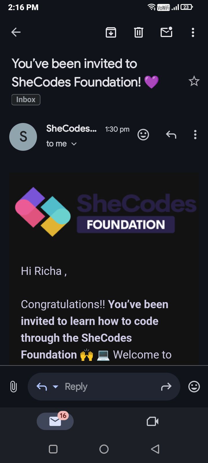 Richa Sukla on LinkedIn: #shecodesscholar #womenintech #empowerher # ... Richa Sukla on LinkedIn: #shecodesscholar #womenintech #empowerher # ...