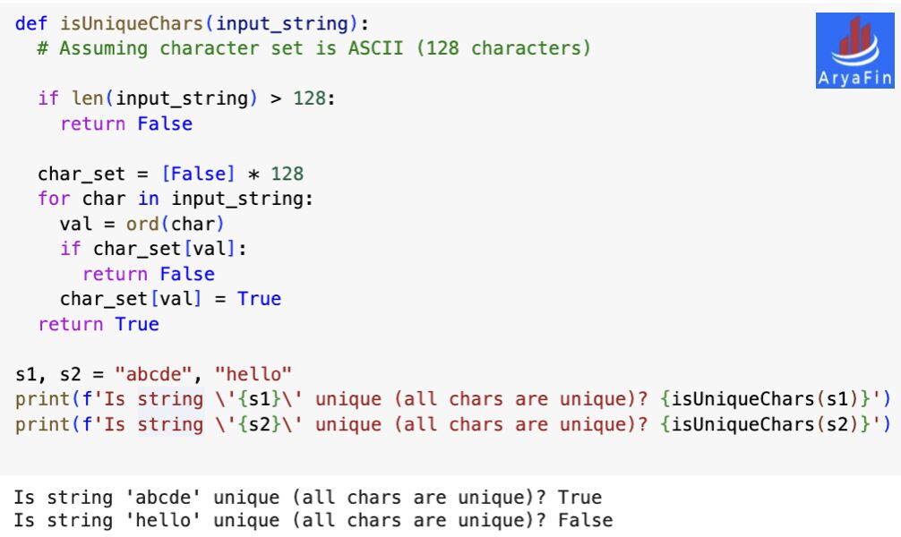 Is Unique Character String Problem (LeetCode) Problem: Implement an ... Is Unique Character String Problem (LeetCode) Problem: Implement an ...