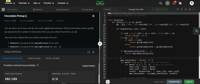 #programmingjourney #dynamicprogramming #learningbydoing #geeksforgeeks ... #programmingjourney #dynamicprogramming #learningbydoing #geeksforgeeks ...