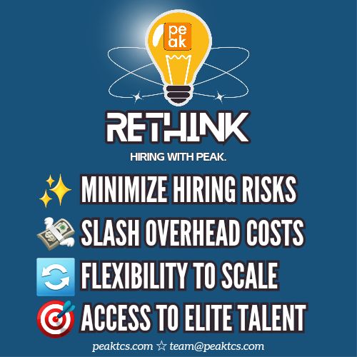 Peak Talent Capital Solutions on LinkedIn: #peakadvantage # ... Peak Talent Capital Solutions on LinkedIn: #peakadvantage # ...