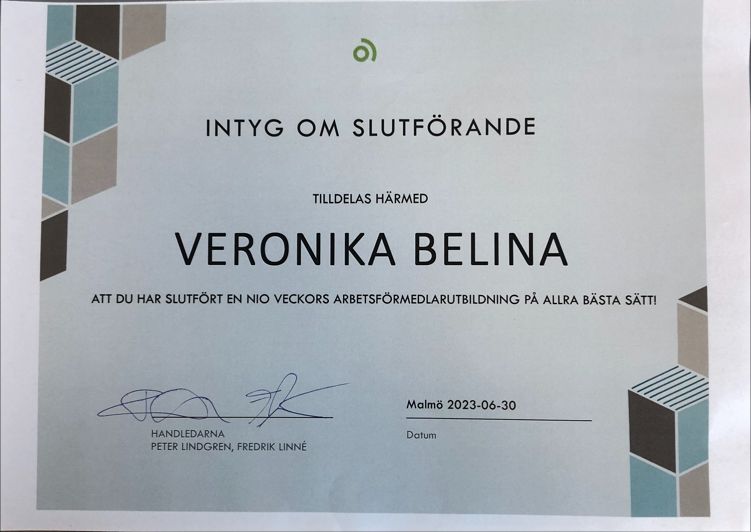 Veronika Belina på LinkedIn: #arbetsförmedlingen Veronika Belina på LinkedIn: #arbetsförmedlingen