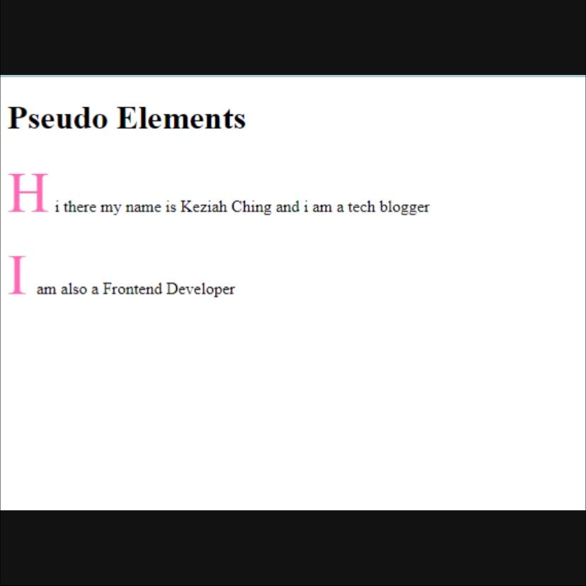 How to style html documents with pseudo element selectors | Ching ... How to style html documents with pseudo element selectors | Ching ...