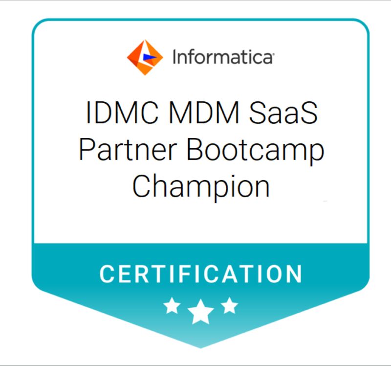 Vinicius Martelli on LinkedIn: I have earned IDMC MDM SaaS Partner ... Vinicius Martelli on LinkedIn: I have earned IDMC MDM SaaS Partner ...