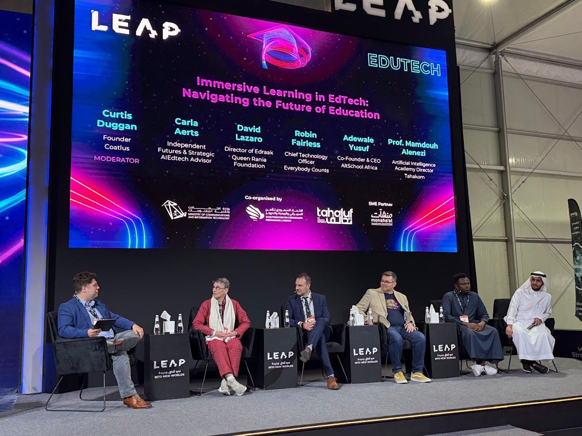 #leap2025 #riyadh #aiineducation | Andy Ridgway #leap2025 #riyadh #aiineducation | Andy Ridgway