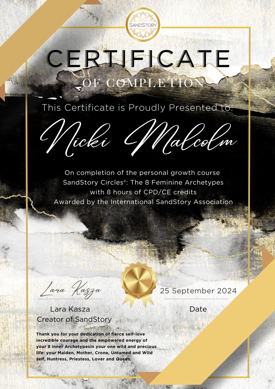 Lara Kasza on LinkedIn: 🎉CONGRATULATIONS to the wonderful Nicki Malcolm ... Lara Kasza on LinkedIn: 🎉CONGRATULATIONS to the wonderful Nicki Malcolm ...
