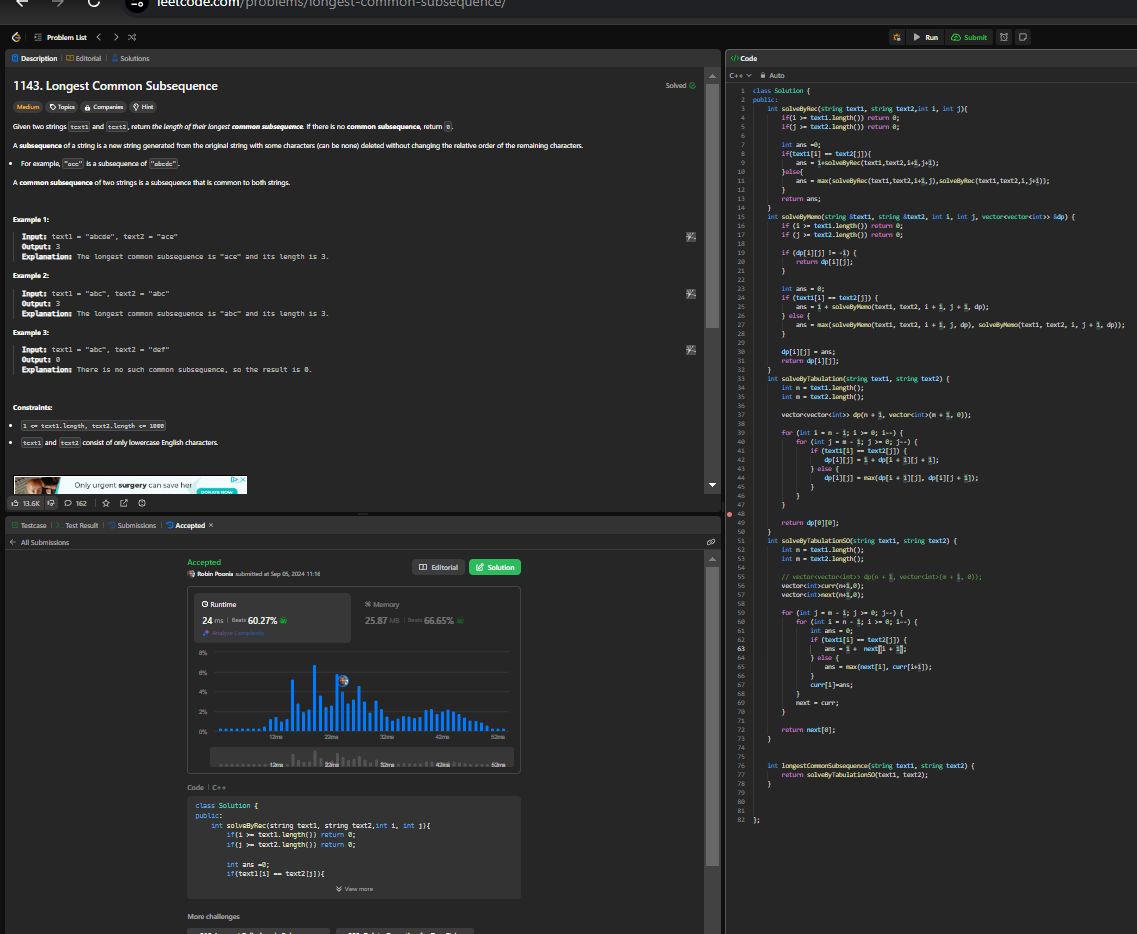 Robin Poonia on LinkedIn: #dynamicprogramming #codingchallenges # ... Robin Poonia on LinkedIn: #dynamicprogramming #codingchallenges # ...