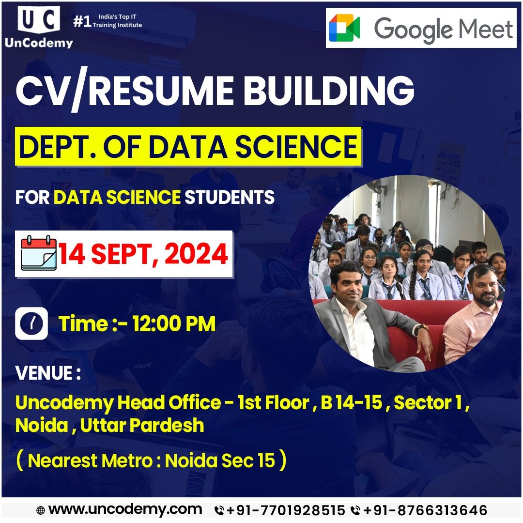 Uncodemy on LinkedIn: #uncodemy #cvbuilding #resumeworkshop # ... Uncodemy on LinkedIn: #uncodemy #cvbuilding #resumeworkshop # ...