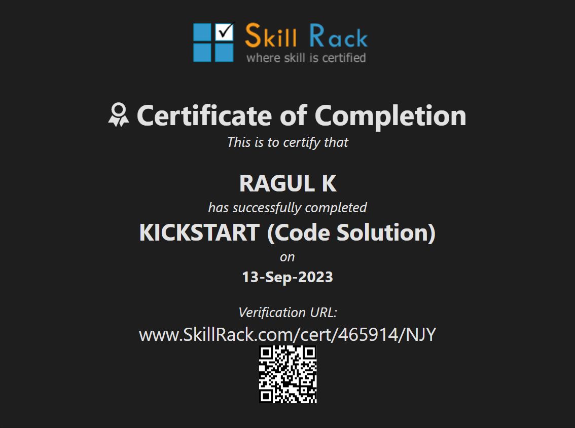 Ragul K on LinkedIn: #connections Ragul K on LinkedIn: #connections