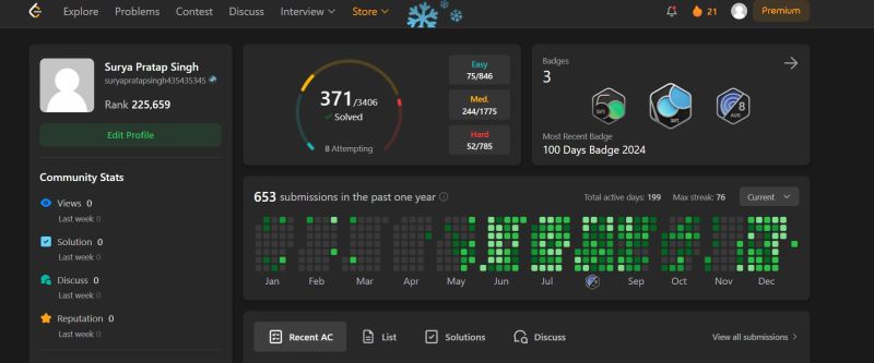 Surya Pratap on LinkedIn: #leetcode #codingjourney #problemsolving # ... Surya Pratap on LinkedIn: #leetcode #codingjourney #problemsolving # ...