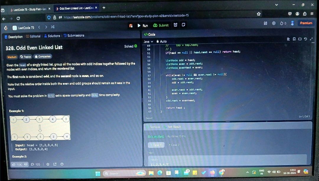 Sudhanshu Ranjan Patra on LinkedIn: #leetcode #leetcode #linkedlist # ... Sudhanshu Ranjan Patra on LinkedIn: #leetcode #leetcode #linkedlist # ...