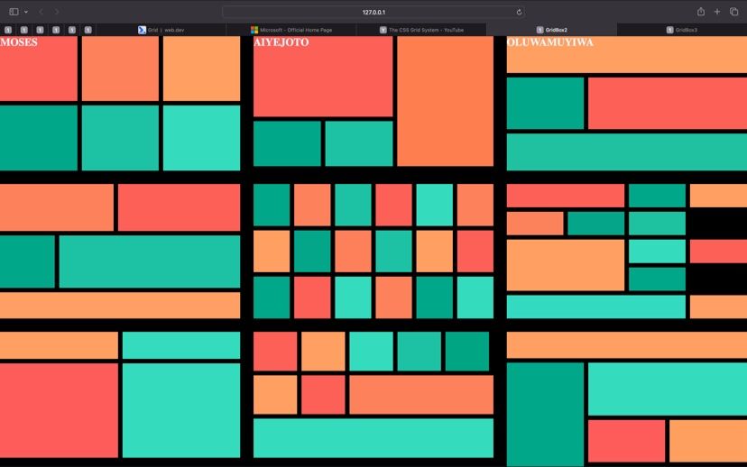 Aiyejoto Moses on LinkedIn: Grid layout in CSS is a powerful tool for ... Aiyejoto Moses on LinkedIn: Grid layout in CSS is a powerful tool for ...