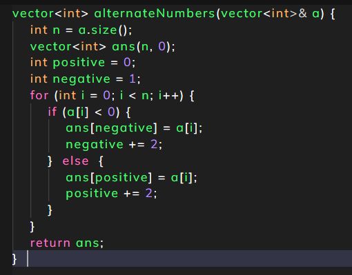 A2Z DSA Challenge: Alternating Numbers | Akshi ...... posted on the ... A2Z DSA Challenge: Alternating Numbers | Akshi ...... posted on the ...